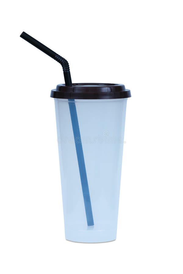 Plastic Cup with Soda stock photo. Image of isolated - 12643694