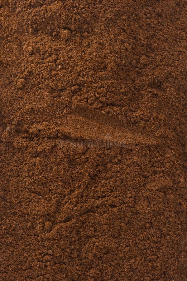 Coffee Powder As Background Stock Image - Image of closeup, breakfast ...