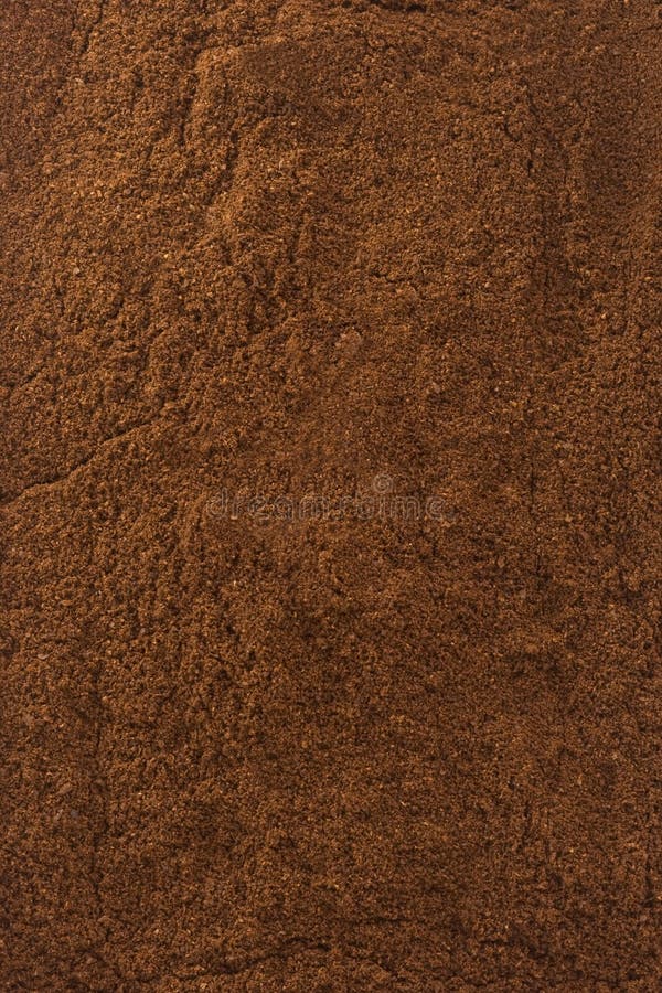Powder Texture of Ground Coffee Stock Photo - Image of food, caffeine ...