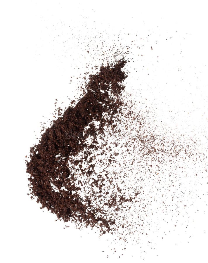 Coffee Powder Fly Explosion, Coffee Crushed Float Explode, Abstract ...