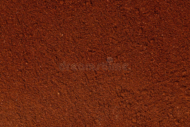 Coffee Powder Isolated on White Background Stock Image - Image of ...