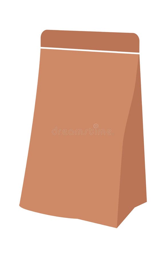 Coffee Powder in Package Flat Icon Stock Vector - Illustration of ...