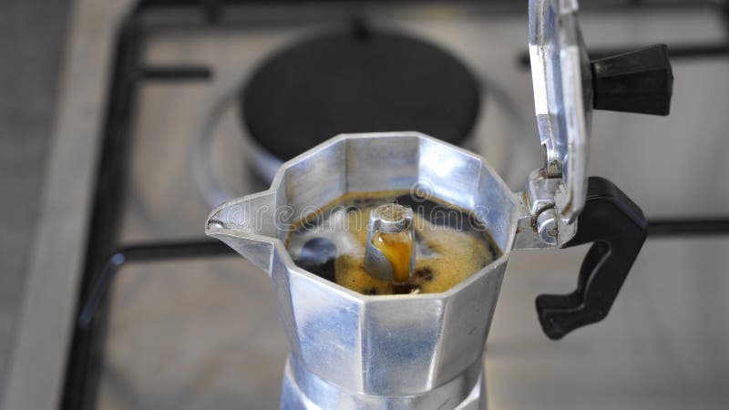 Coffee preparation stock photo. Image of drink, mocha - 176899960