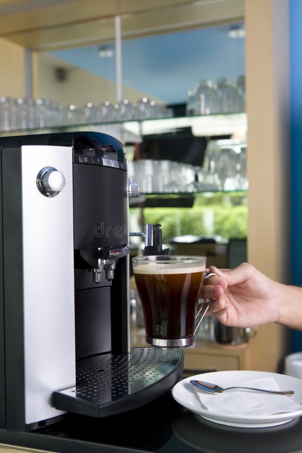 The coffee is ready! stock photo. Image of maker, processor - 6369654