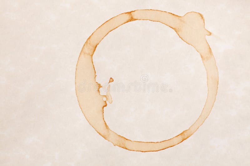 Coffee ring stain stock photo. Image of prints, grungy - 13882088