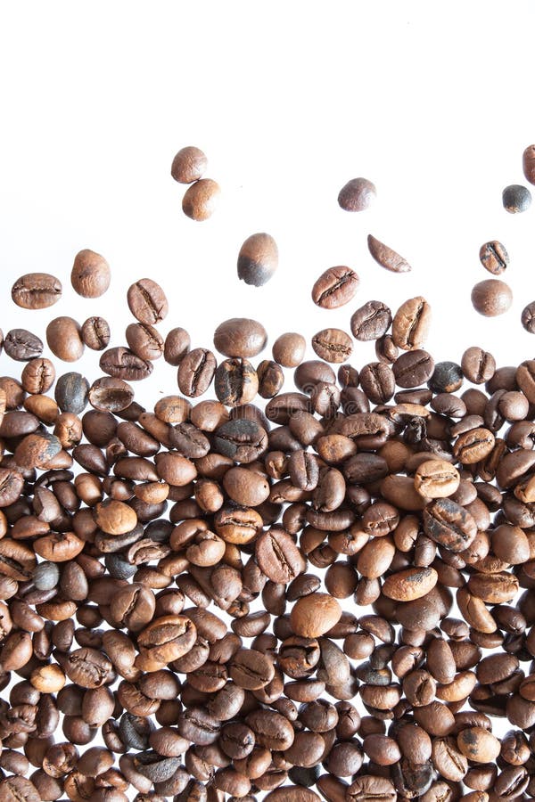 Coffee Roasted Beans Texture Stock Image - Image of black, bean: 272110423