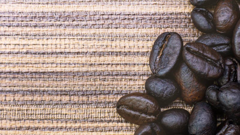 Coffee Roasted on Wood Texture Close Up Image Stock Photo - Image of ...