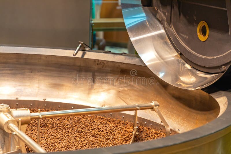 Coffee Roaster stock photo. Image of production, bean - 184486276