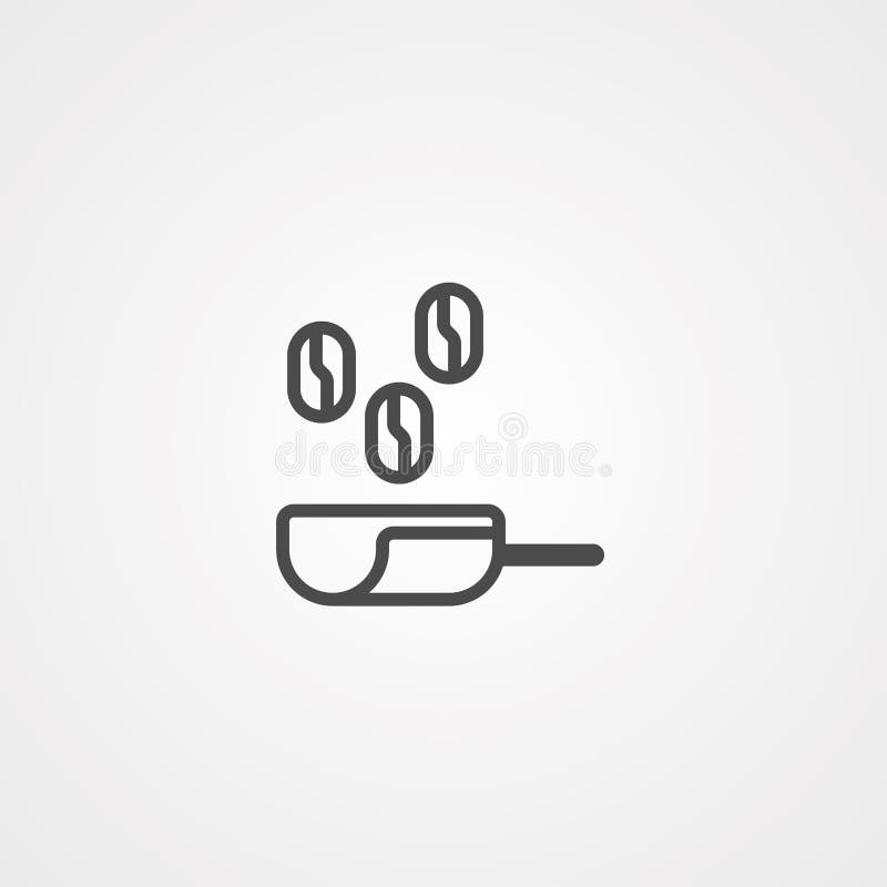 Coffee Scope Vector Icon Sign Symbol Stock Illustration - Illustration ...