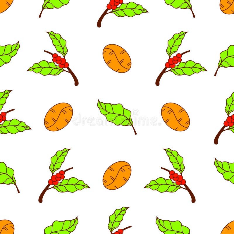 Pattern Coffee Tree Stock Illustrations – 3,543 Pattern Coffee Tree ...