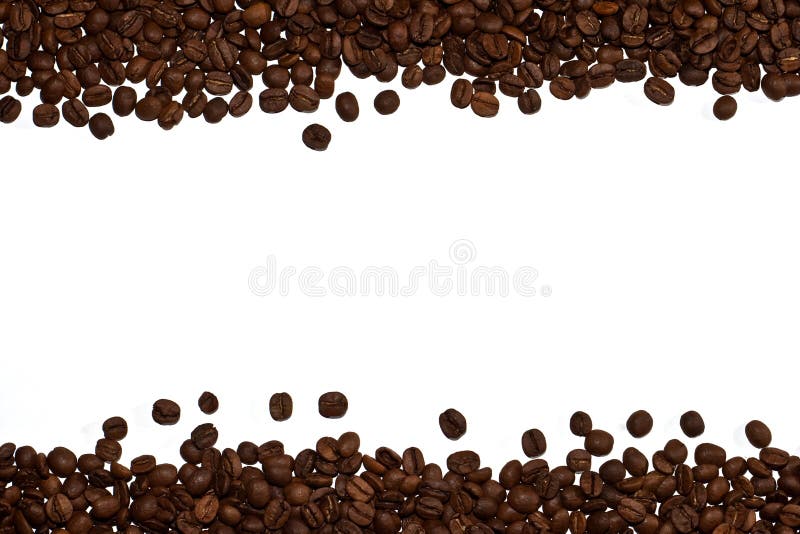 Coffee Seed Frame stock photo. Image of brown, backgrounds - 6846244