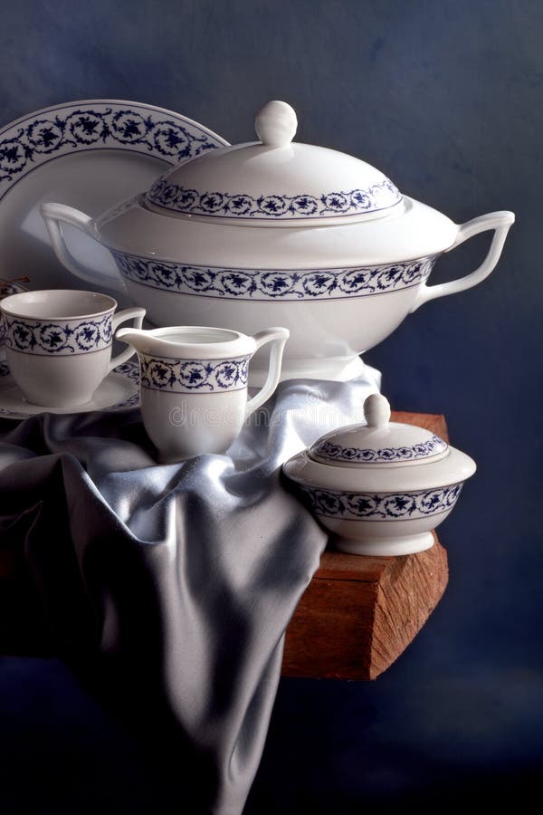 Coffee set stock image. Image of china, painted, present - 13732667