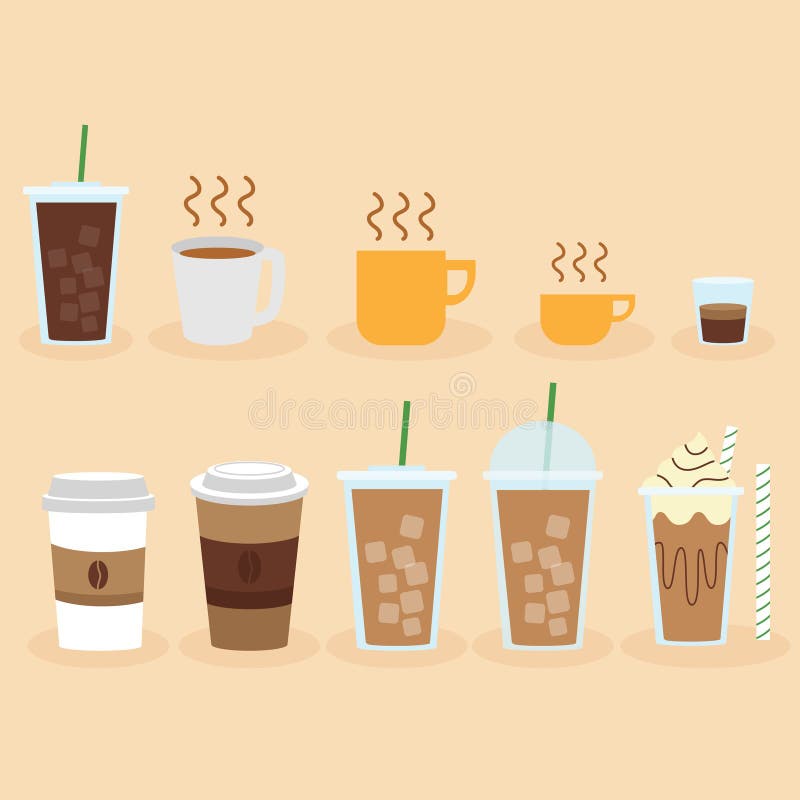 Iced Coffee Break Stock Illustrations – 560 Iced Coffee Break Stock ...
