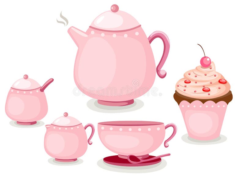Cake Cartoon Tea Stock Illustrations – 8,724 Cake Cartoon Tea Stock ...