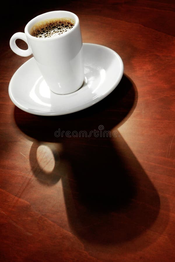 Coffee with Shadow stock image. Image of atmospheric, black - 1863767