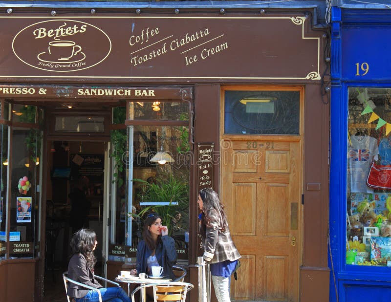 Coffee Shop editorial stock image. Image of english, relax - 24640029