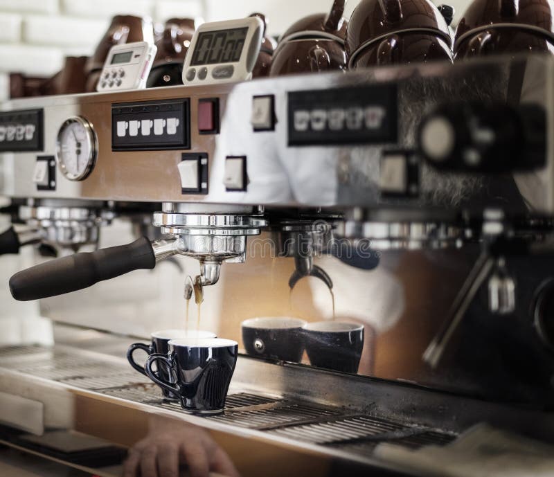 Coffee Shop Cafeteria Restaurant Service Concept Stock Image - Image of ...