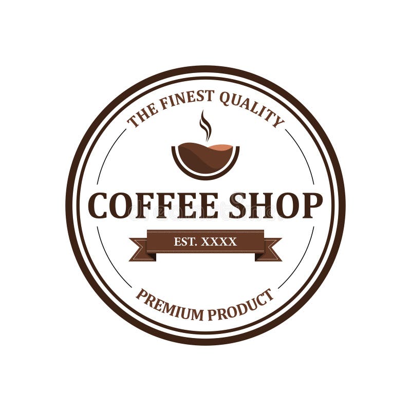Coffee Shop Logo, Suitable for Coffee Shop Logo or Product Brand ...