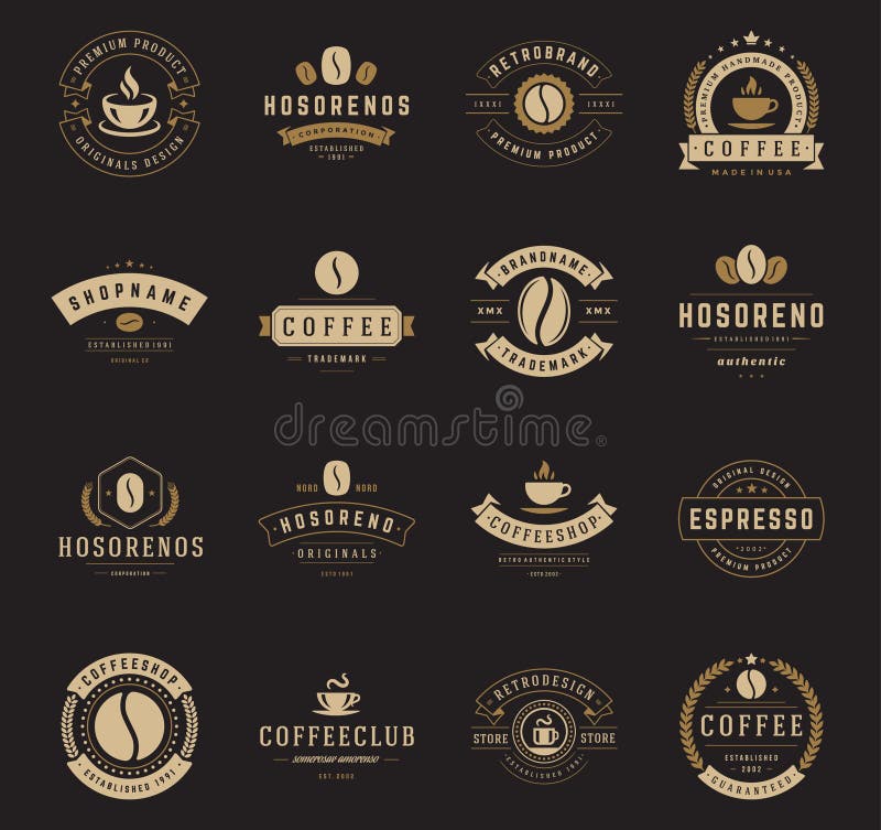 Cool Coffee Shop Logos