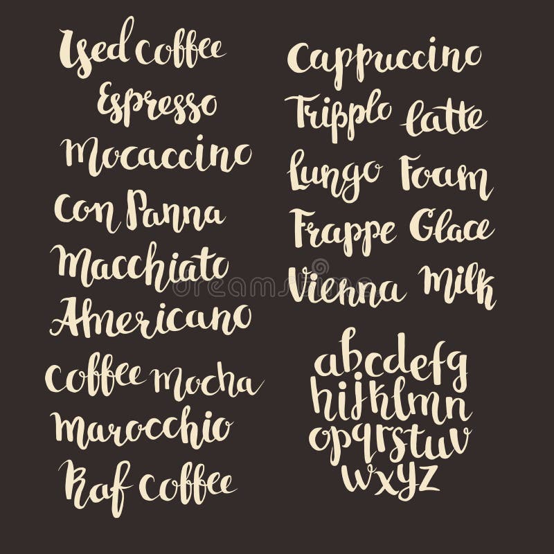 Menu Letters Stock Illustrations – 4,110 Menu Letters Stock ...