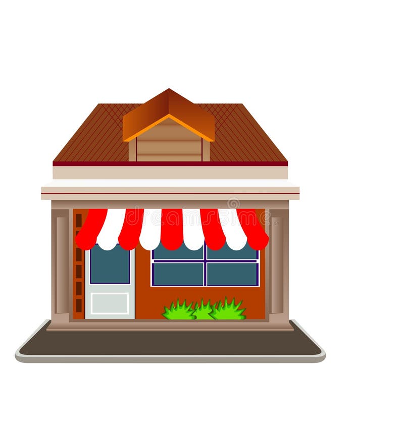 Store Front Coffee Shop Cafe Stock Illustrations – 3,572 Store Front ...