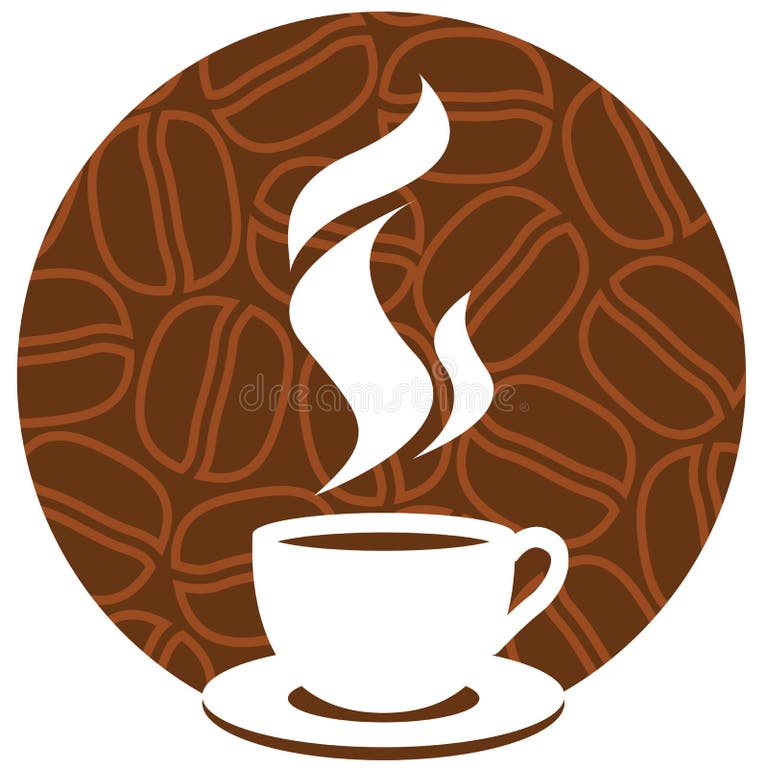 Coffee sign stock vector. Illustration of aroma, beverage - 7342590