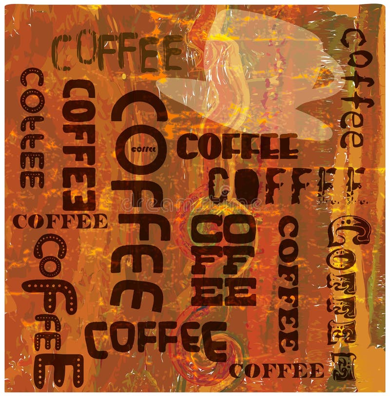 Coffee sign stock vector. Illustration of breakfast, drink - 14306787