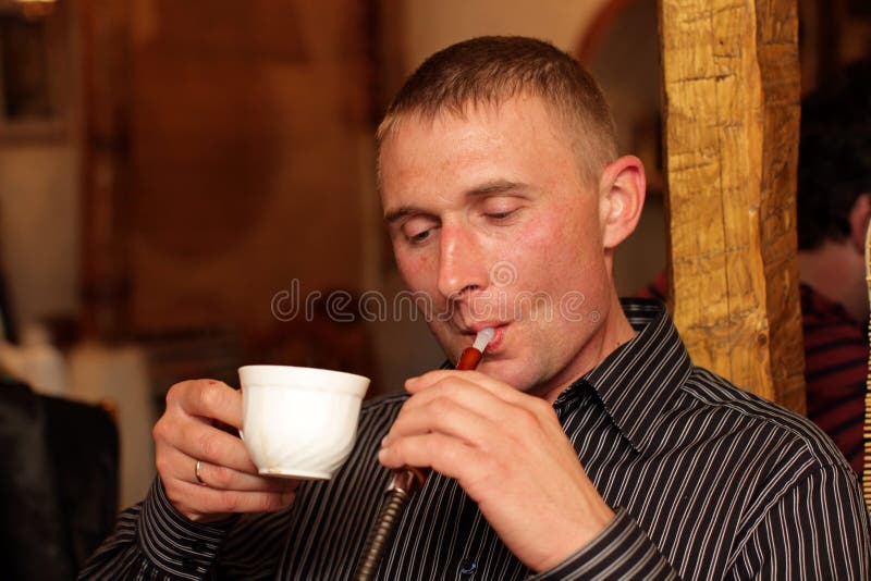 Coffee and smoking stock photo. Image of arabic, delight - 5322916