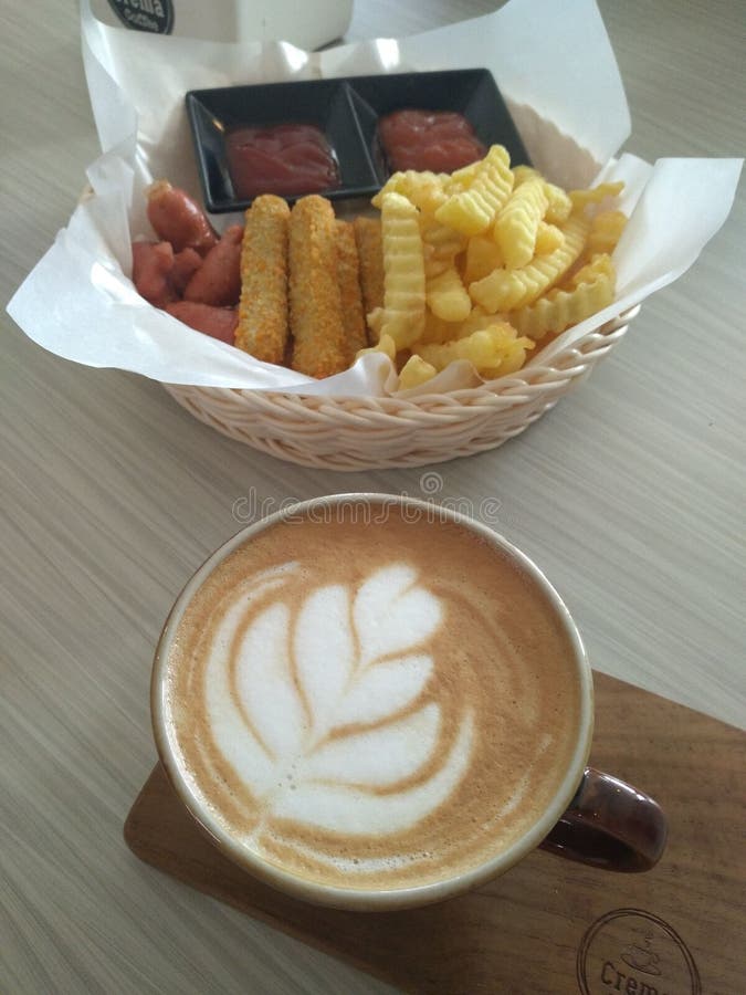 Coffee and snacks stock image. Image of snacks, coffee - 320709183