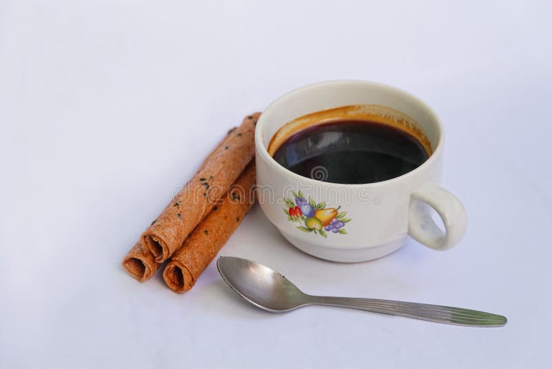 Coffee and snacks stock image. Image of snacks, beverage - 61594619