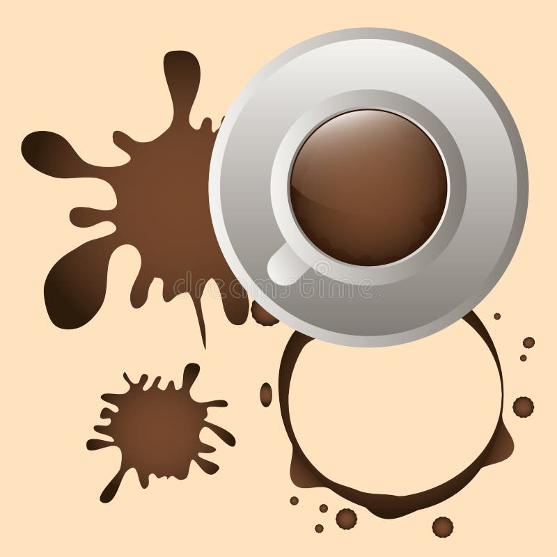 Coffee splash design stock vector. Illustration of nutritious - 58662141