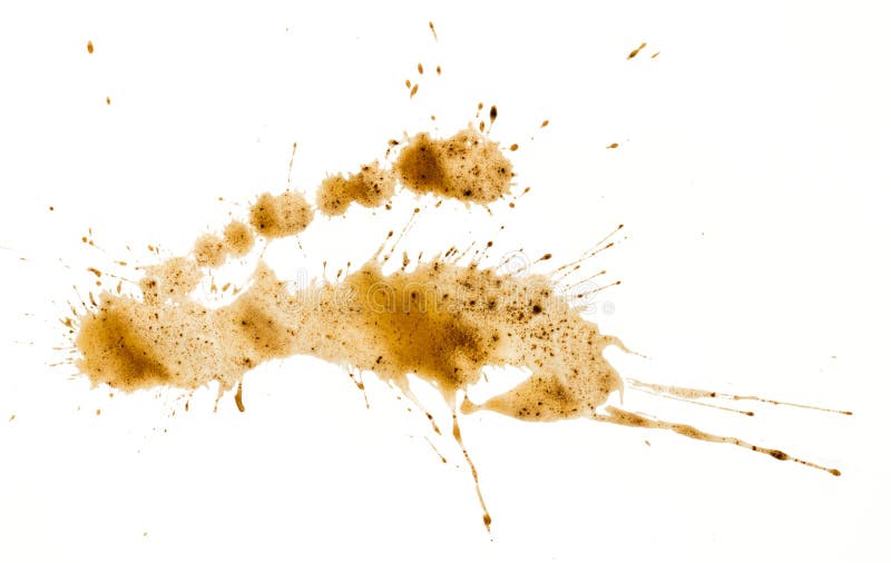 Coffee splash stock photo. Image of texture, isolated - 87961140
