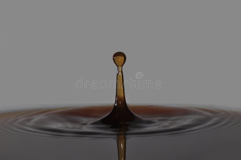 Coffee splash stock photo. Image of droplet, splashing - 111435584