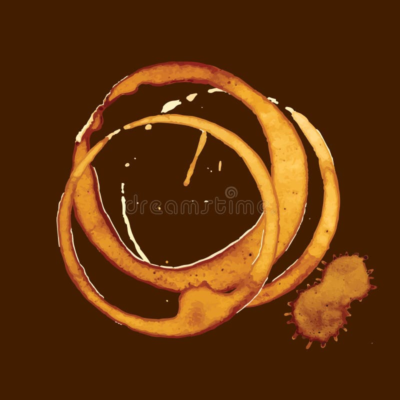 Coffee splatter stock illustration. Illustration of cappuchino - 8167225