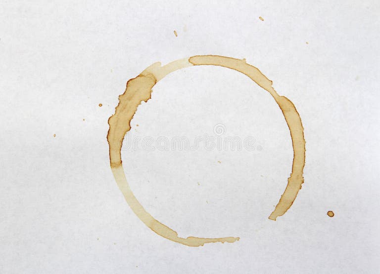 Coffee stain stock photo. Image of stain, drip, coaster - 27955694