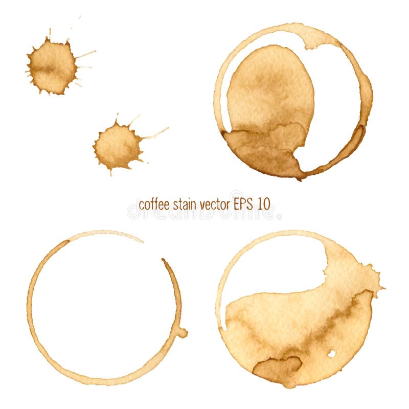 Coffee Stain Circle Stock Illustrations – 4,987 Coffee Stain Circle ...