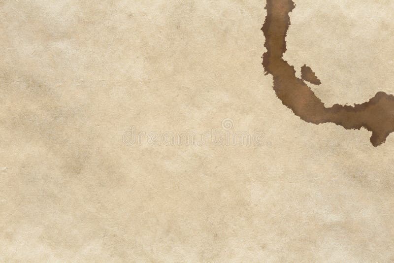 Coffee stain on paper stock image. Image of stain, pattern - 213602513