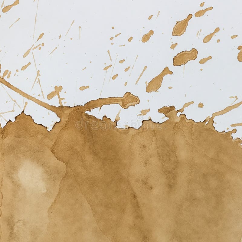 Coffee Stains on the Paper stock illustration. Illustration of backdrop ...