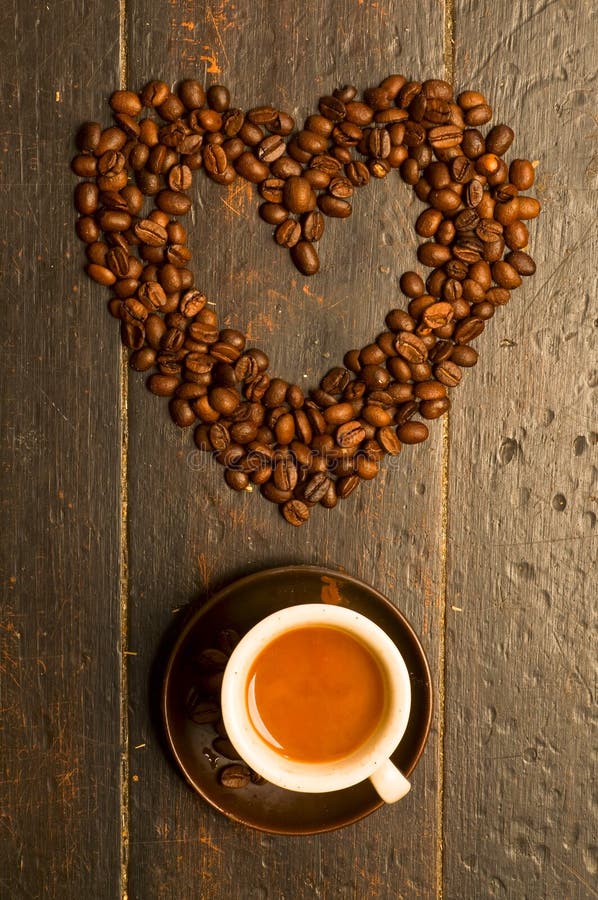 Coffee cup still life stock image. Image of stand, beans - 84195849