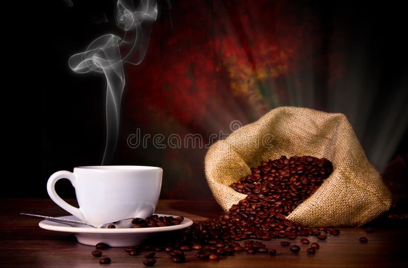 Coffee still life stock photo. Image of bean, aroma, caffeine - 21843528