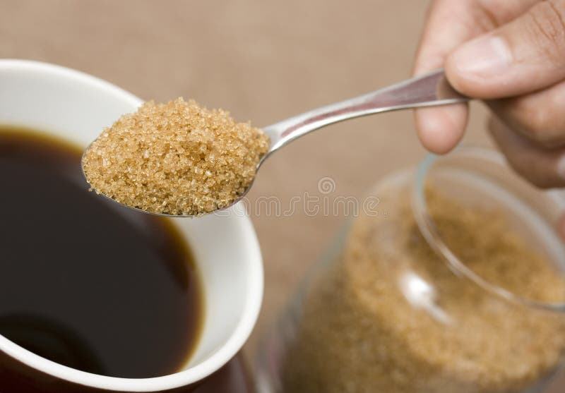 Coffee with sugar stock image. Image of drink, lifestyle - 2941989