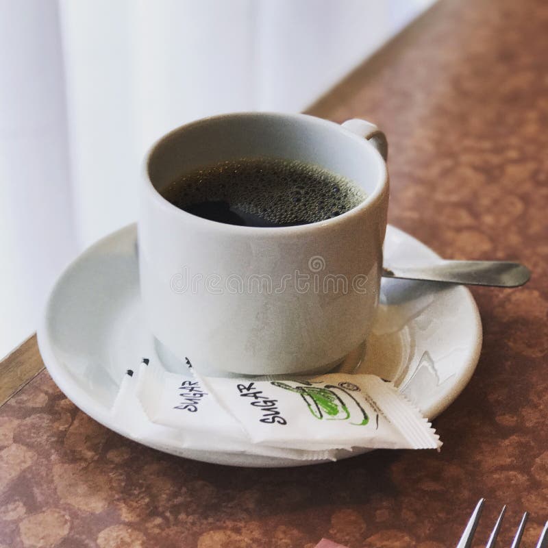 Coffee & sugar stock image. Image of drink, break - 202645461