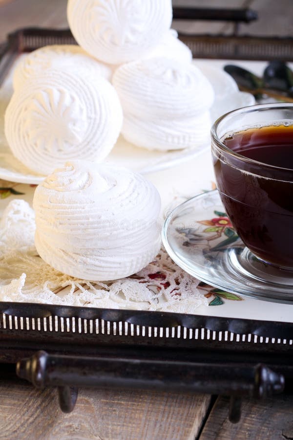 Coffee and sweet dessert stock photo. Image of food, zephyr - 38423236