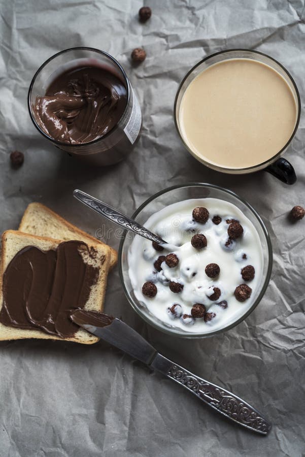 Coffee with sweets stock photo. Image of sugar, romance - 64337038