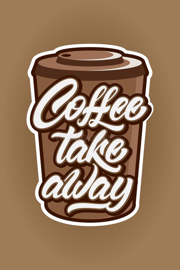 Coffee Take Away Logo Stock Illustrations – 3,197 Coffee Take Away Logo ...