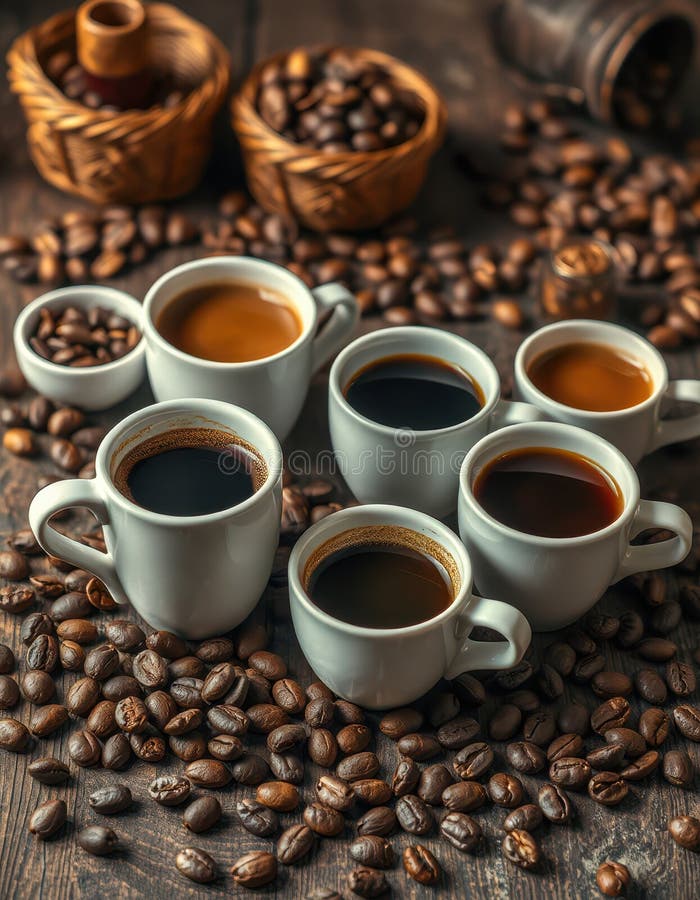 Tasting Experience Coffee Collection Stock Photos - Free & Royalty-Free ...