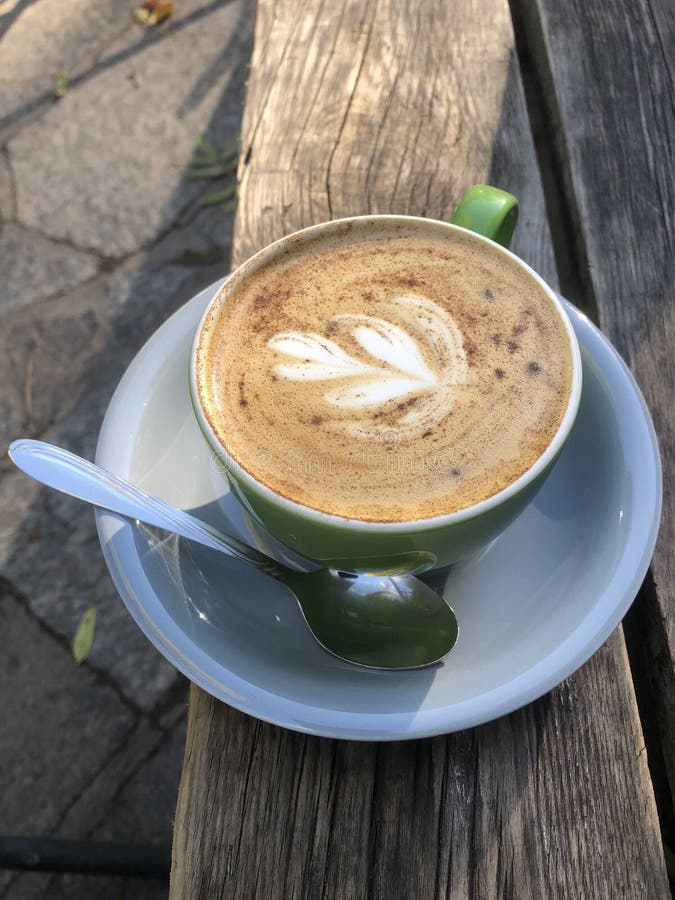 Coffee Tea and Desserts in the Cafe Stock Photo - Image of oatmeal ...