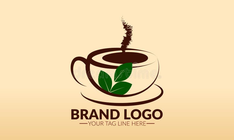 Coffee Logo. Tea Cup Logo or Icon Design. Tea Logo. Stock Vector ...