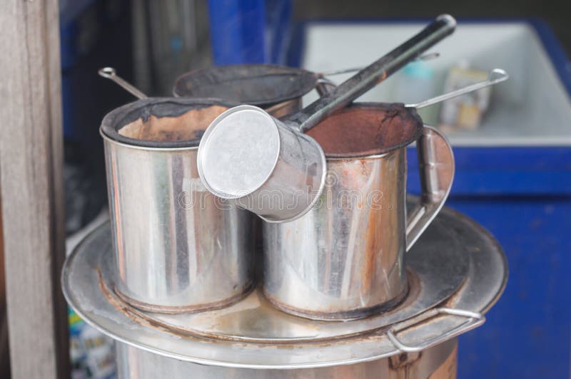 Coffee or Tea Maker, Antique Formula Stock Image - Image of interior ...