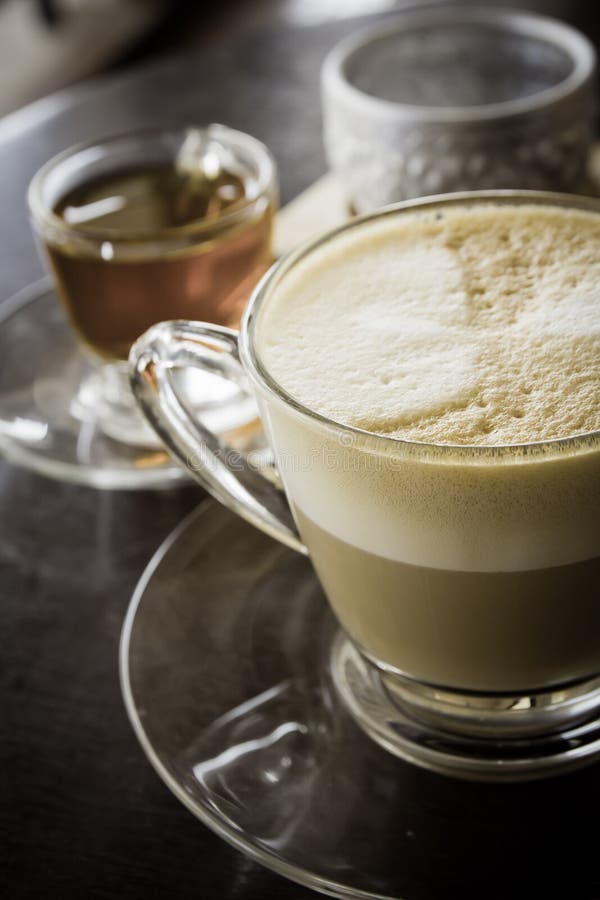 Coffee, tea and water stock photo. Image of combine, water - 28385534